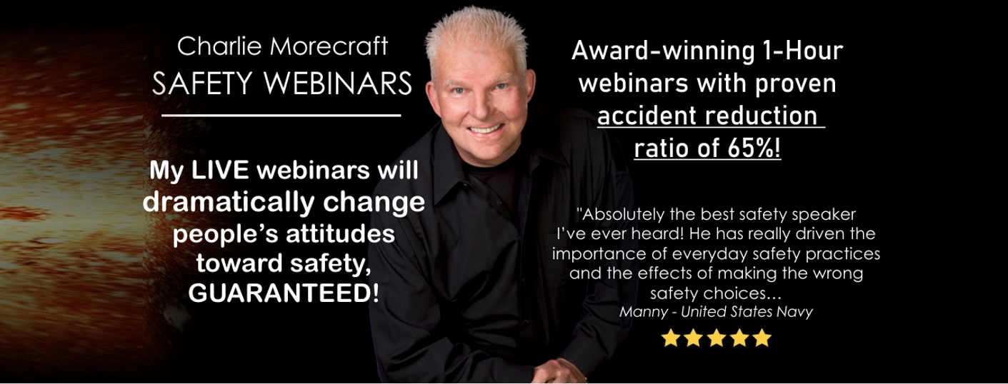 Safety Live Webinars - Charlie Morecraft